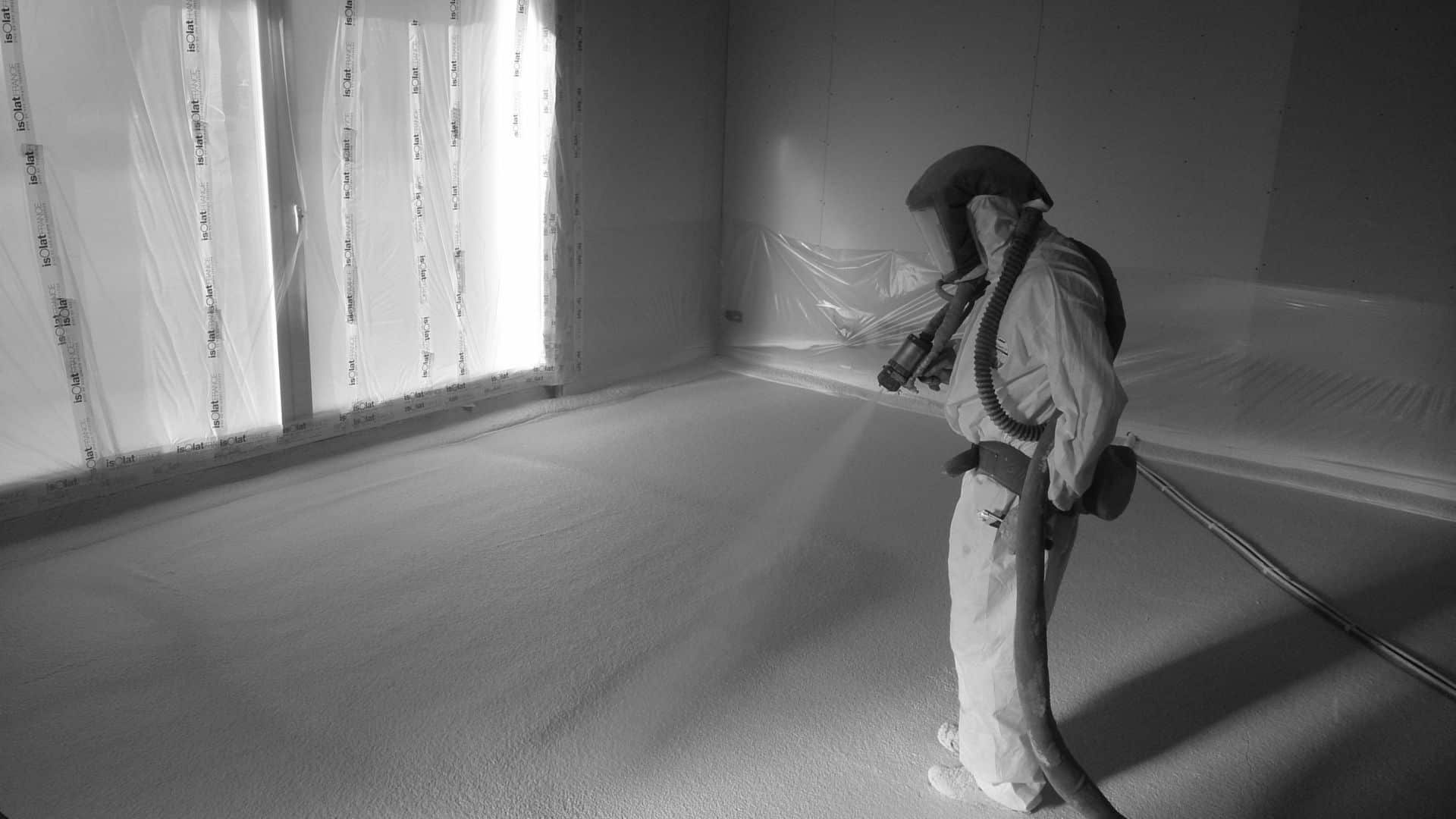 Isolation par projection de polyuréthane - Isola Sud Ouest